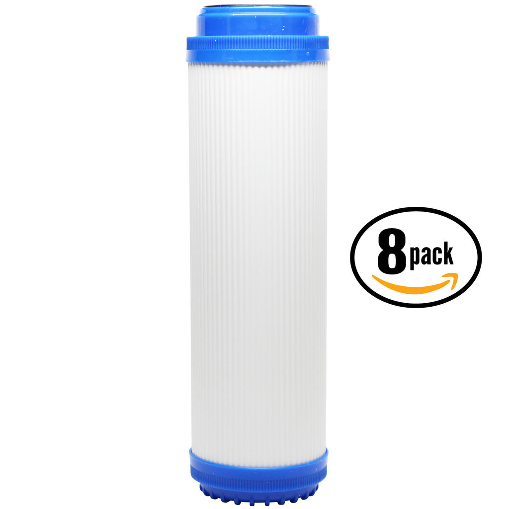 8-Pack iSpring RCC7 Granular Activated Carbon Filter Replacement ...
